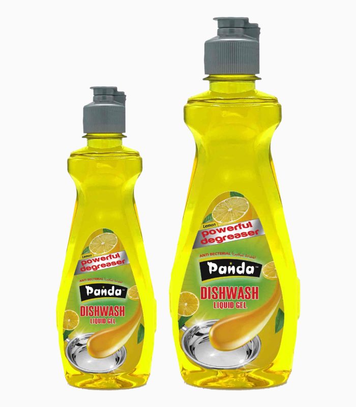Panda Lemon Dishwash Liquid Gel – Powerful Degreaser & Antibacterial ...