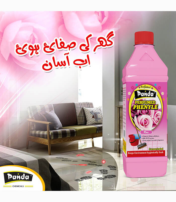 Panda Rose Perfumed Phenyle - Panda Industries